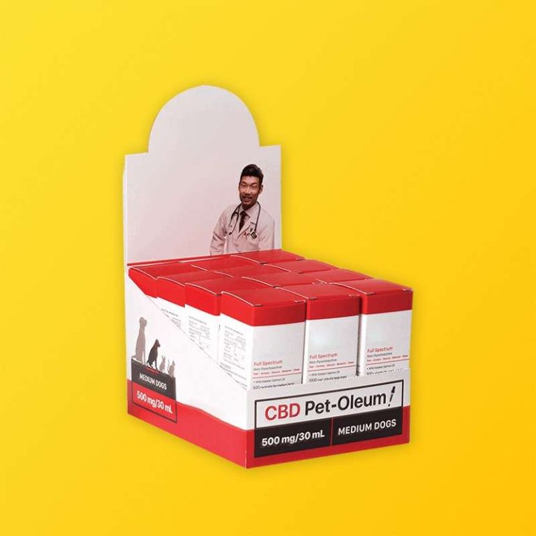 Custom Design CBD Display Boxes Wholesale