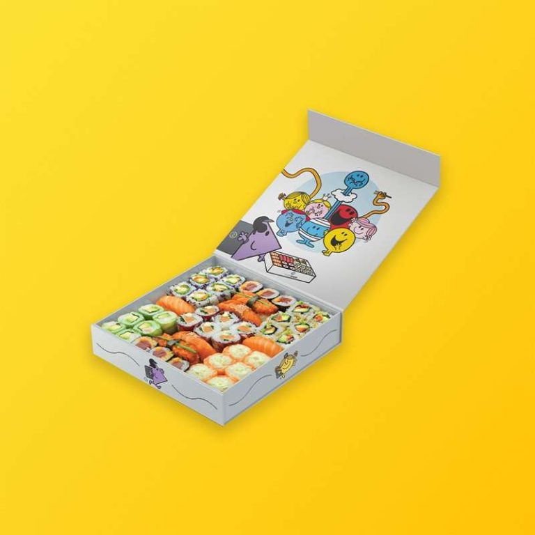 Custom Design Sushi Boxes | Silver Edge Packaging