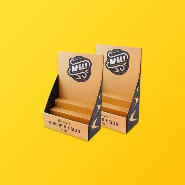 Custom Kraft Display Boxes | Silver Edge Packaging