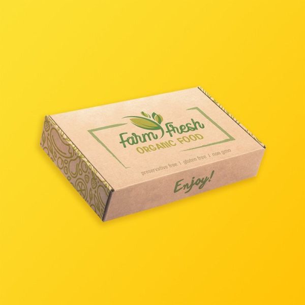 Custom Printed Food Boxes with Your Logo | Silver Edge Packaging