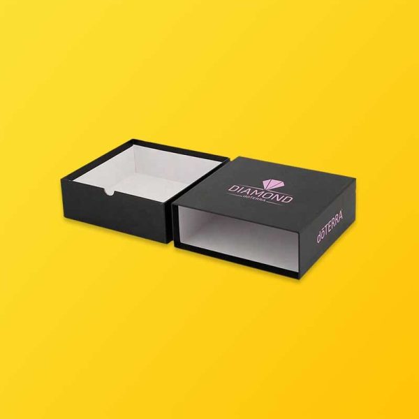 Custom Rigid Drawer Boxes | Silver Edge Packaging