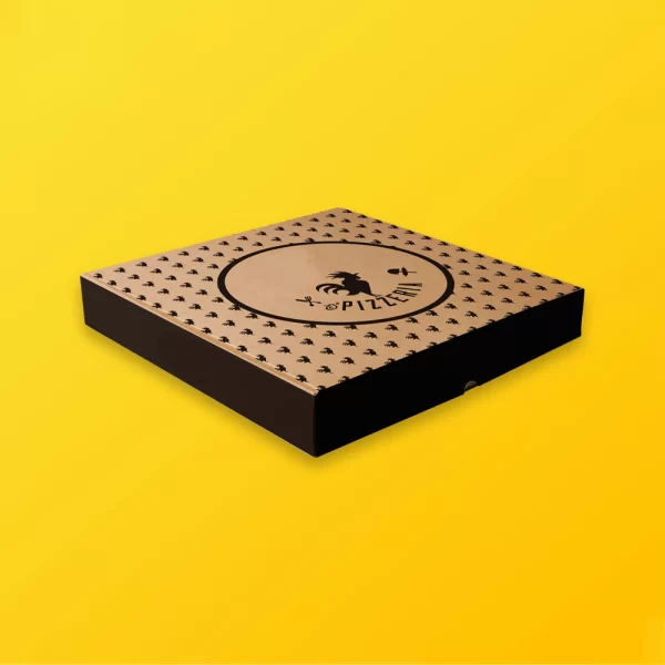 Custom Kraft Pizza Boxes Wholesale | Silver Edge Packaging