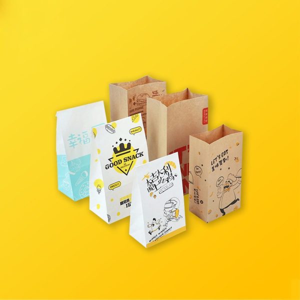 Buy Custom Fast Food Bags at Wholesale Rates Today