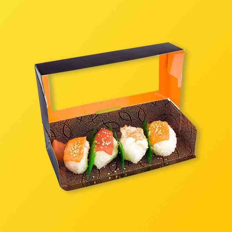 Custom Sushi Takeout Boxes | Silver Edge Packaging