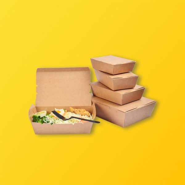 Custom Takeout Boxes For Lunch | Silver Edge Packaging