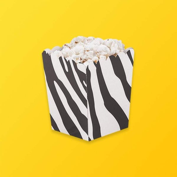 Custom Mini Popcorn Boxes | Silver Edge Packaging