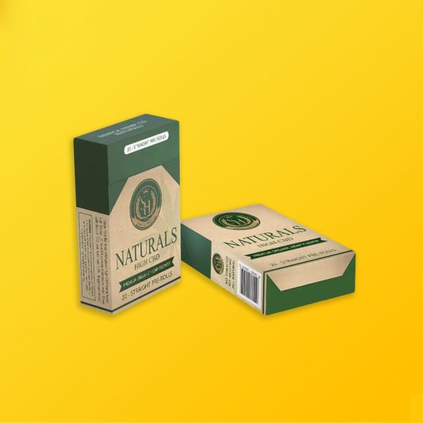 Custom Cardboard Cigarette Boxes | Silver Edge Packaging