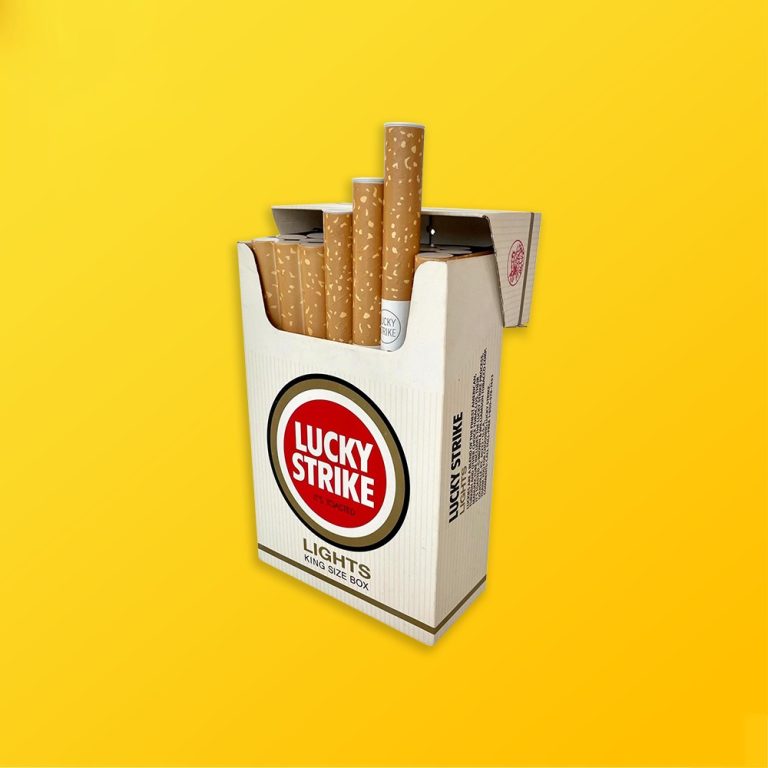 Custom Cardboard Cigarette Boxes | Silver Edge Packaging