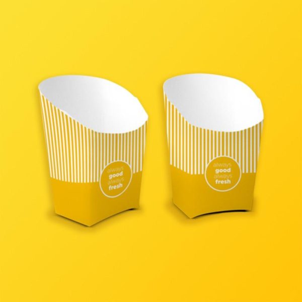 Custom French Fries Boxes | Silver Edge Packaging