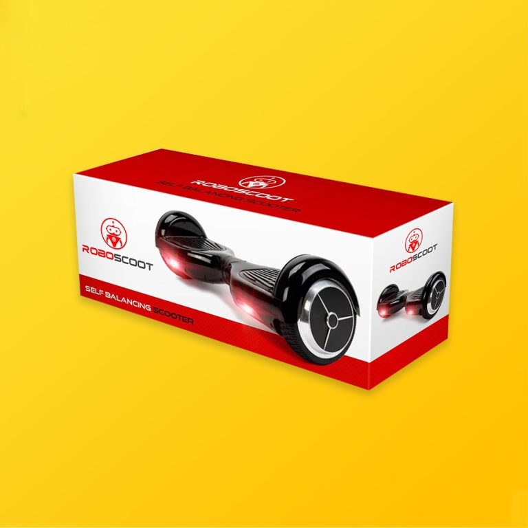 Custom Hoverboard Box - Silver Edge Packaging