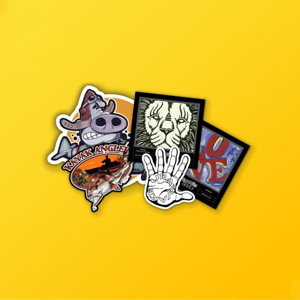 Custom Business Stickers | Silver Edge Packaging