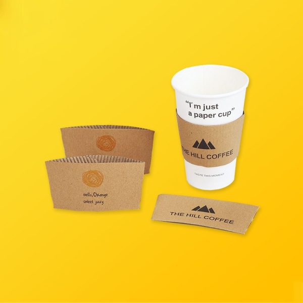 Custom Coffee Cup Sleeves | Silver Edge Packaging