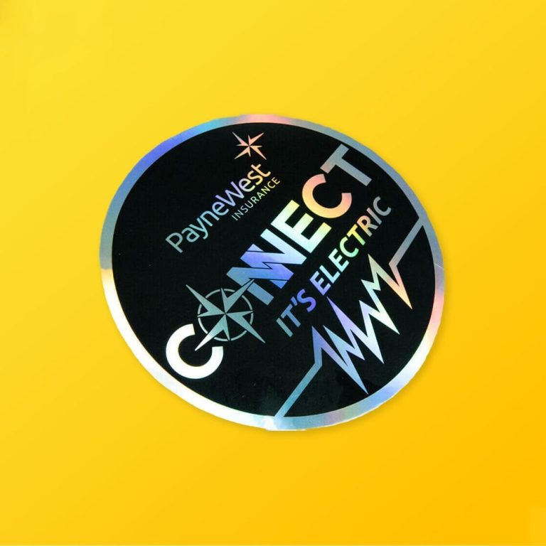 Custom Hologram Stickers | Silver Edge Packaging