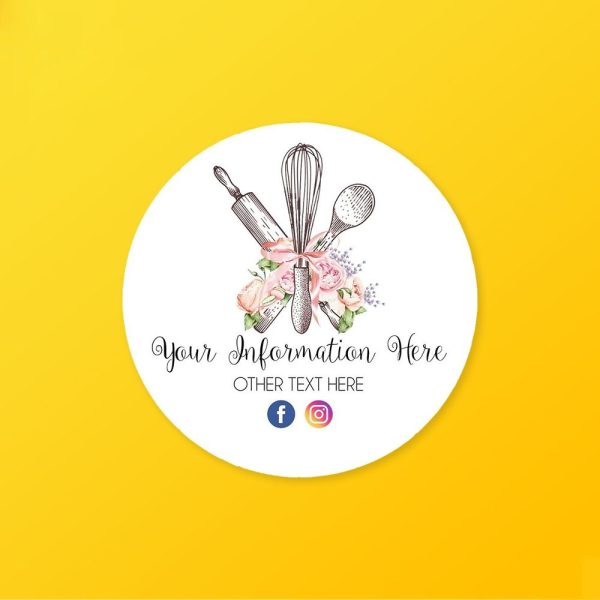 Custom Labels Stickers | Silver Edge Packaging