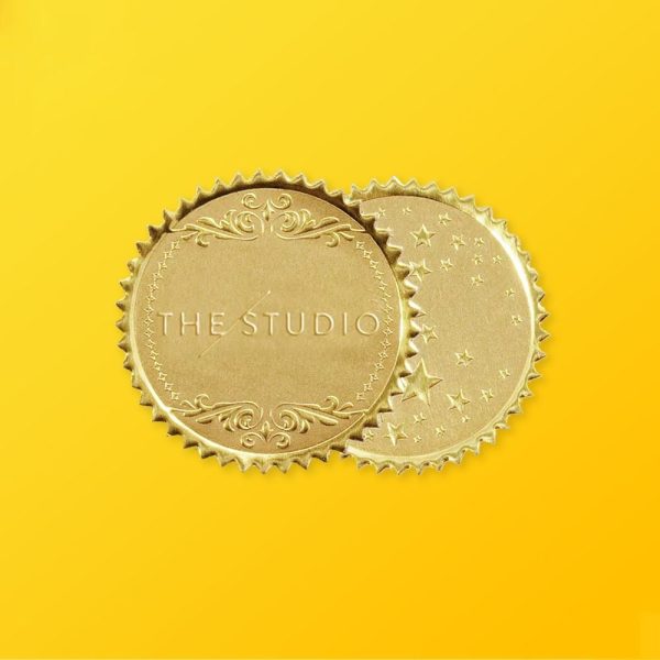 Custom Metallic Stickers | Silver Edge Packaging