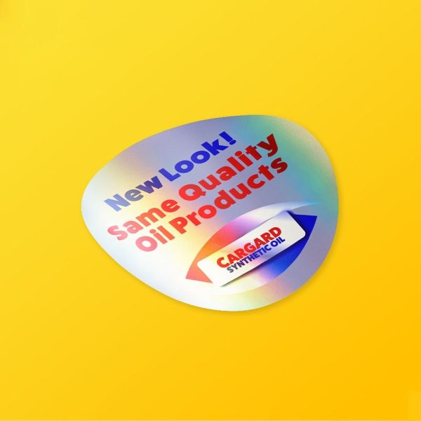 Custom Reflective Stickers | Silver Edge Packaging