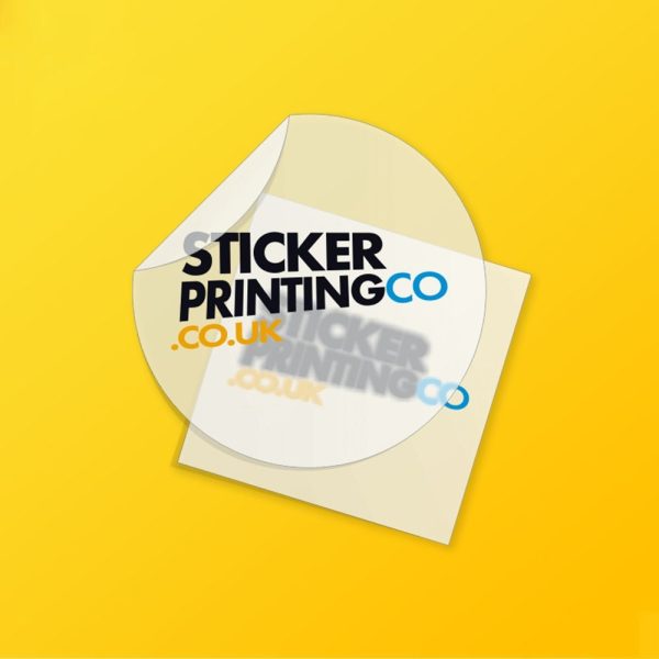 Custom Transparent Stickers | Silver Edge Packaging