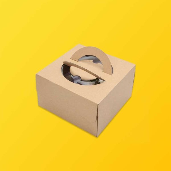 Kraft Box with Handle | Silver Edge Packaging