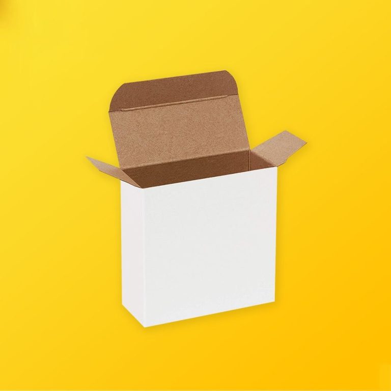 White Reverse Tuck Boxes | Silver Edge Packaging