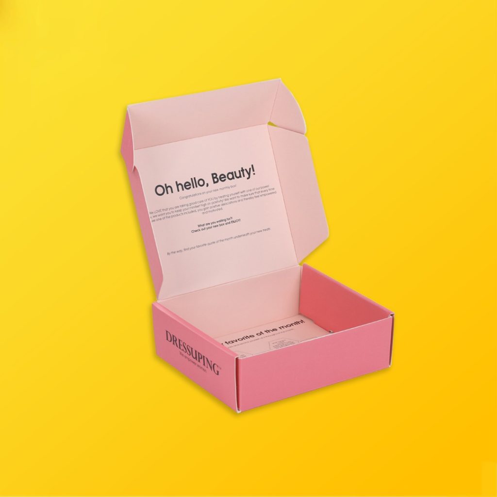 Pink Mailer Boxes | Pink Shipping Packaging Boxes