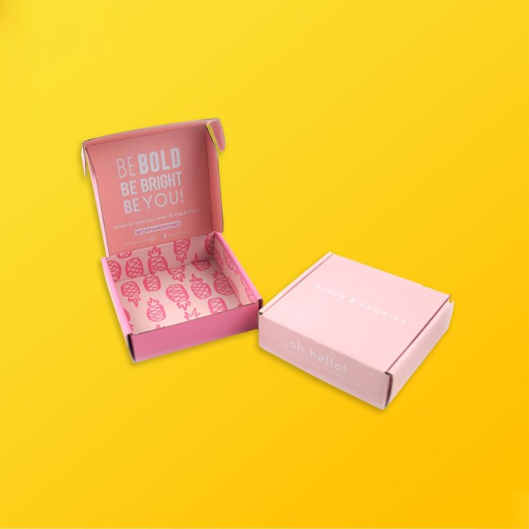 Pink Mailer Boxes | Pink Shipping Packaging Boxes