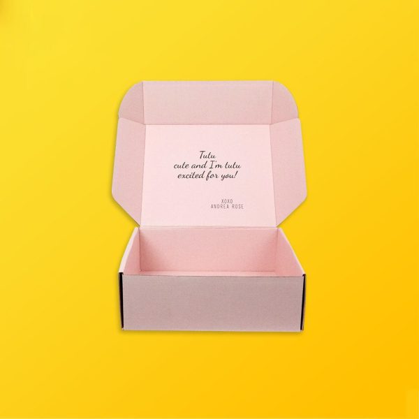 Pink Mailer Boxes | Pink Shipping Packaging Boxes