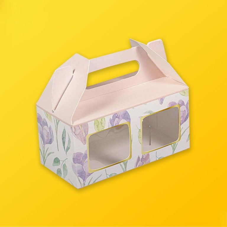 Gable Box with Window | Silver Edge Packaging