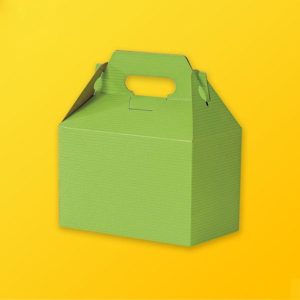 Green Gable Boxes | Silver Edge Packaging
