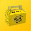 Yellow Gable Boxes | Silver Edge Packaging