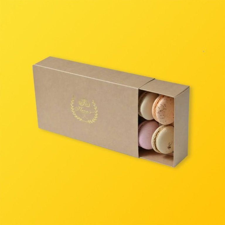 Custom Printed Macaron Boxes Wholesale | Silver Edge Packaging