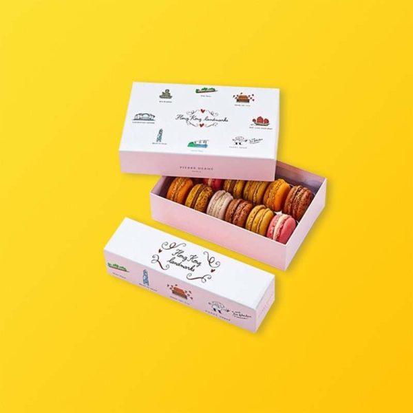 Custom Luxury Macaron Boxes | Silver Edge Packaging