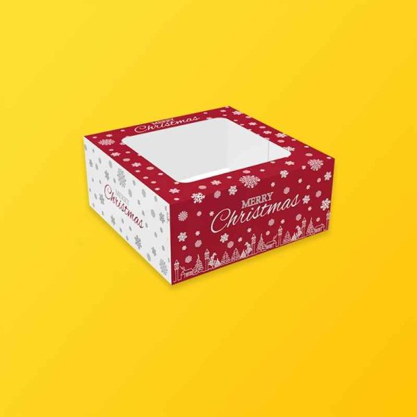Pie Box with Window | Silver Edge Packaging