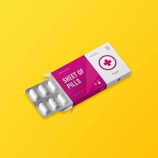 Get Custom Design Tablets Boxes in Bulk | Silver Edge Packaging